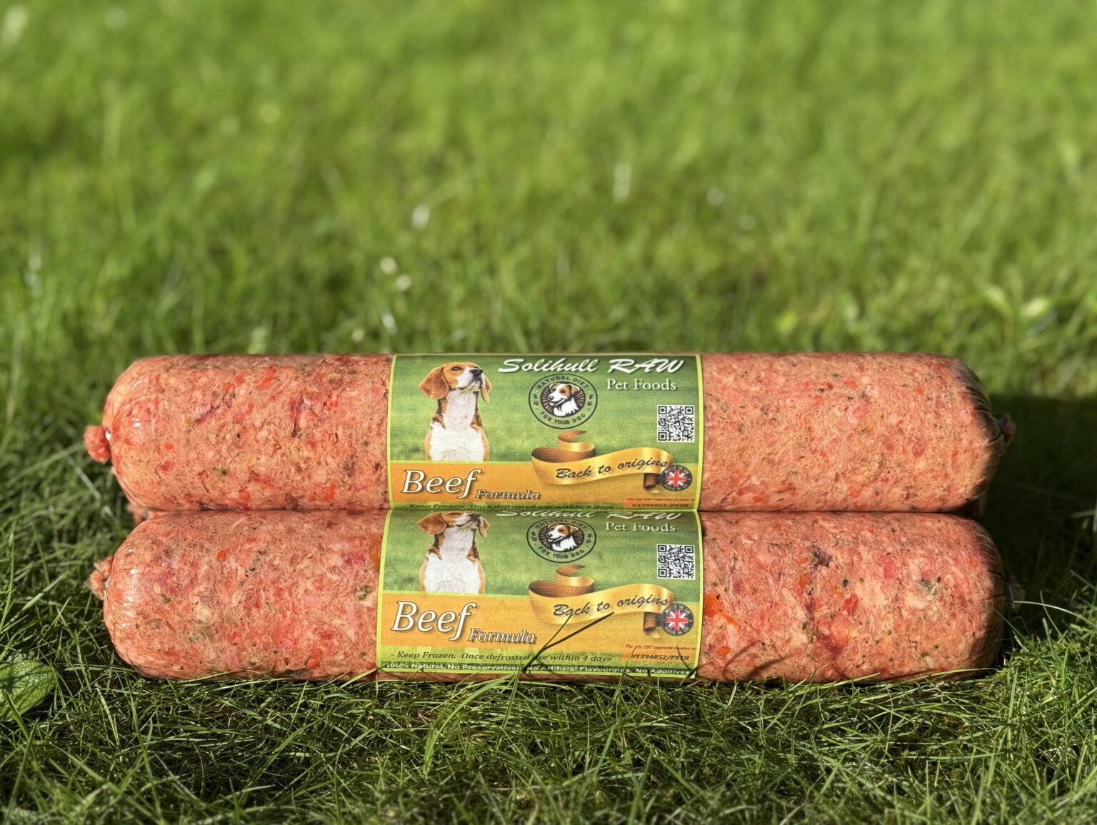 Raw Beef Dog Food (Beef Formula) – Solihull Raw Pet Foods
