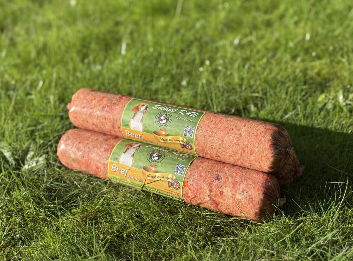 Raw Beef Dog Food (Beef Formula) – Solihull Raw Pet Foods