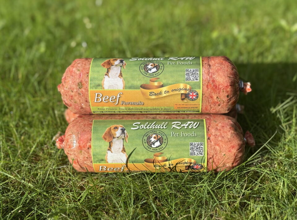 Raw Beef Dog Food (Beef Formula) – Solihull Raw Pet Foods