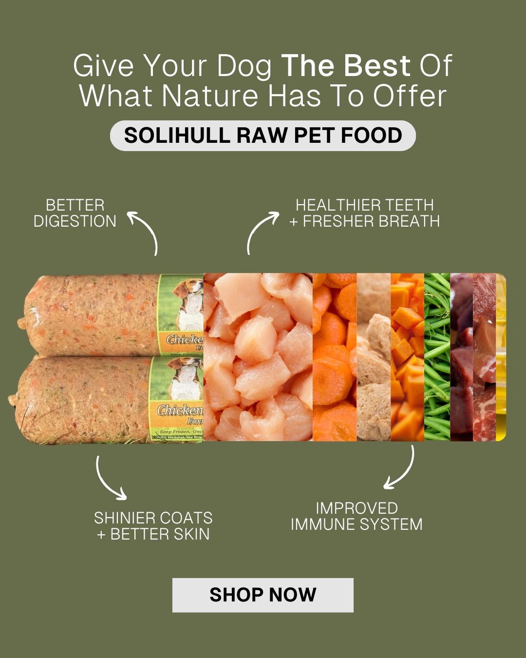 Premium Raw Dog Food UK - Solihull Raw Pet Foods